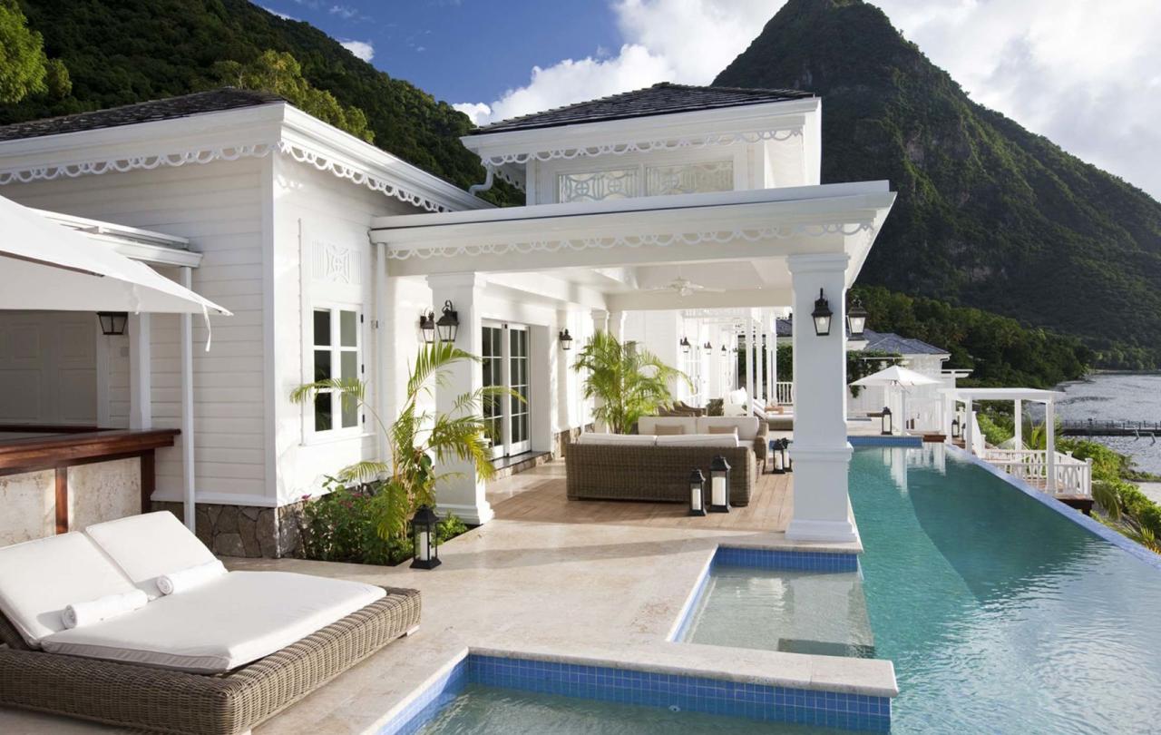 Four Bedroom Beachfront Collection | Sugar Beach St. Lucia